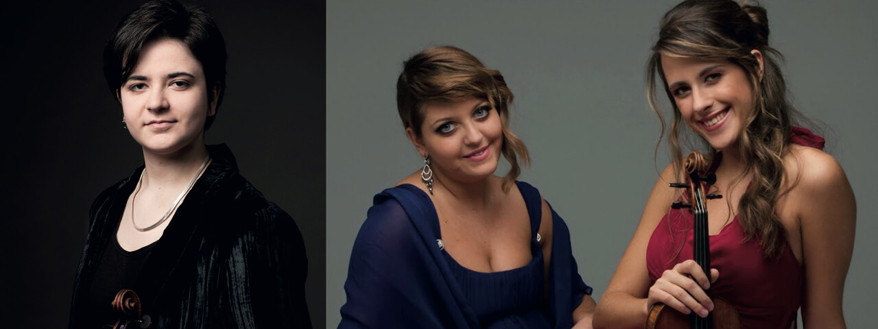 Fabiola Tedesco, Francesca Dego e Francesca Leonardi - Teatro La Fenice Fabiola Tedesco, Francesca Dego e Francesca Leonardi - Teatro La Fenice